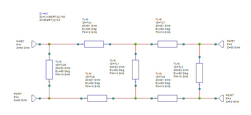 Microwaves101 | Balanced amplifier VSWR