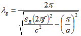 Microwaves101 | Substrate Integrated Waveguide